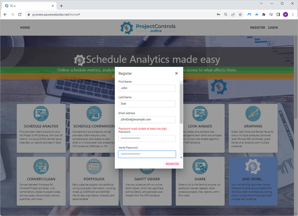 Streamlined Account Creation with ProjectControls.online – ProjectControls.online